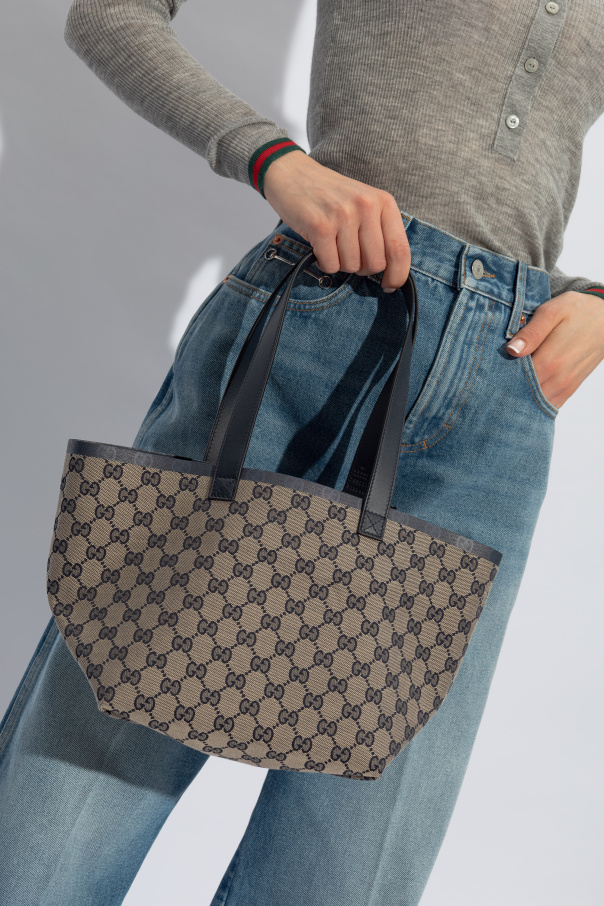 Granatowy Torba ‘Original GG Small’ typu ‘shopper’ Gucci - Vitkac Polska